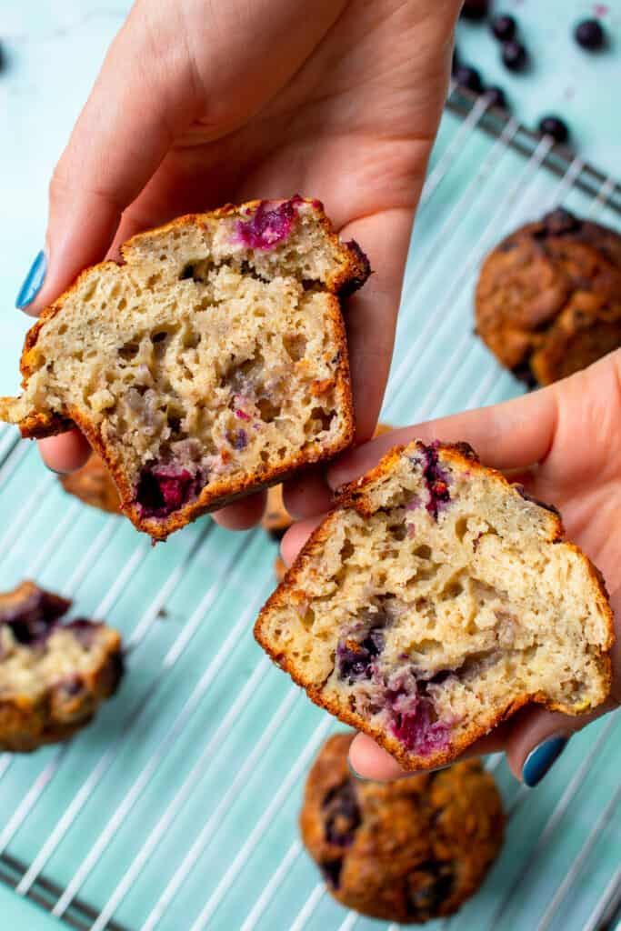 Healthy Banana Blueberry Muffins – Beat The Budget