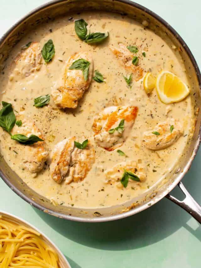 Cream Cheese Pasta with Chicken – Beat The Budget