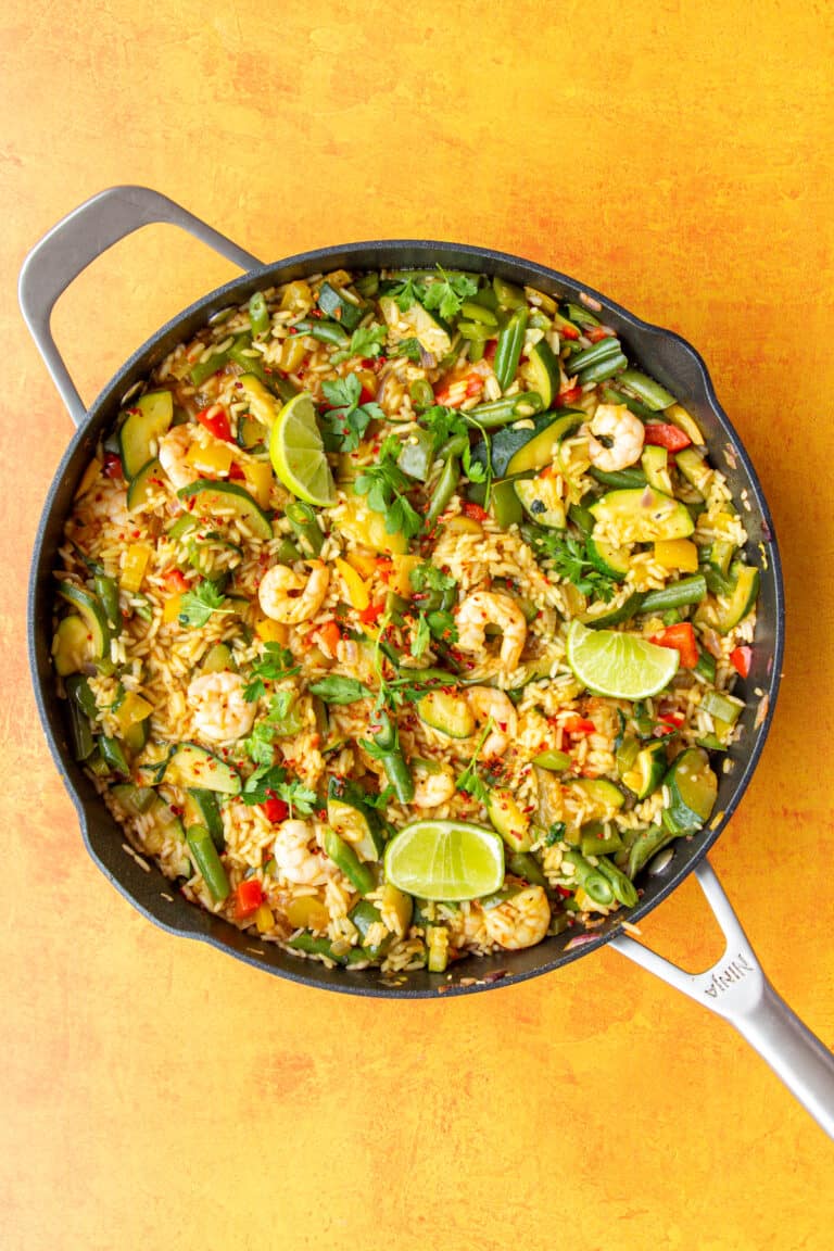 Easy Prawn Rice Recipe (One Pot) – Beat The Budget