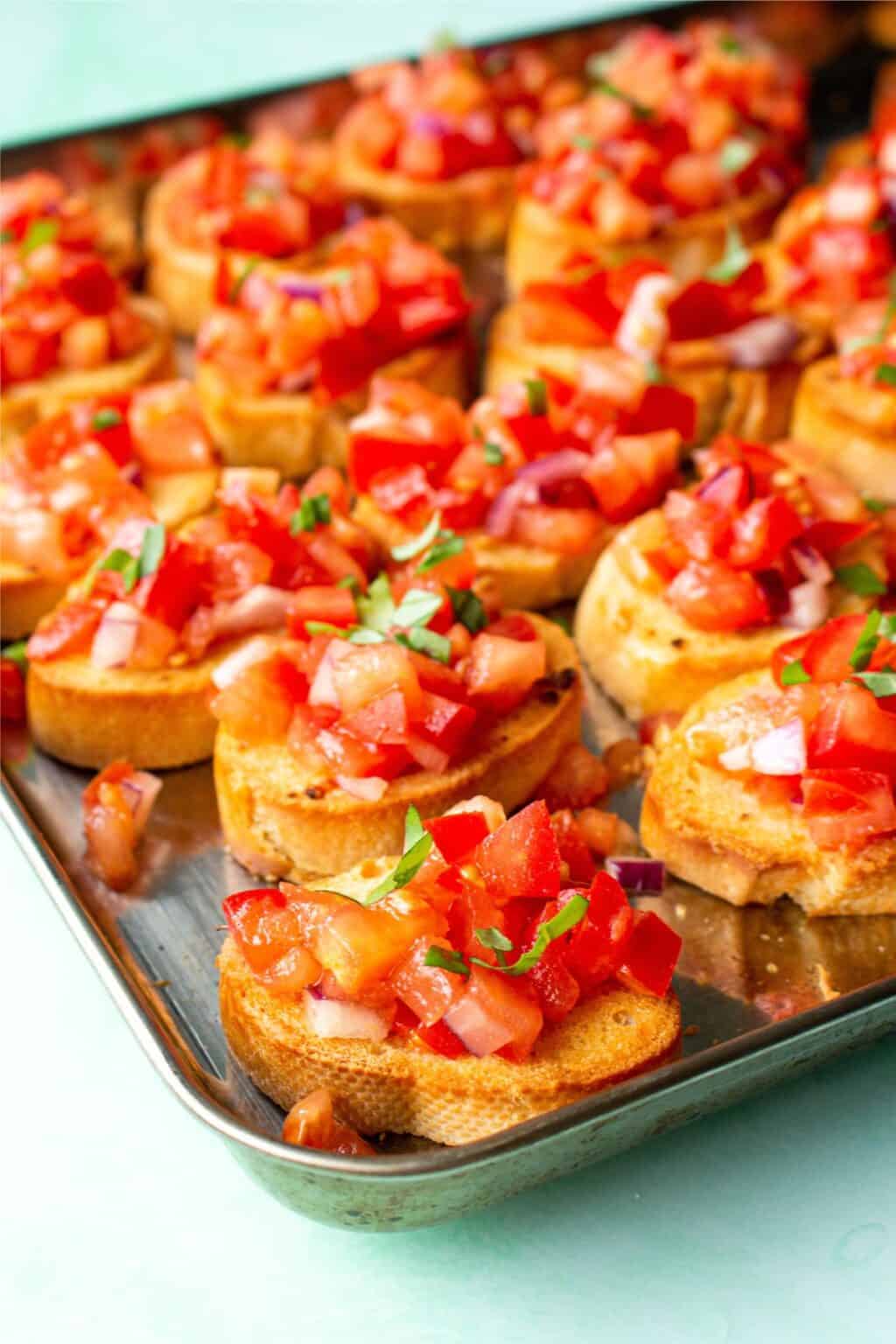 Crostini Recipe (Mini Bruschetta Bites) – Beat The Budget