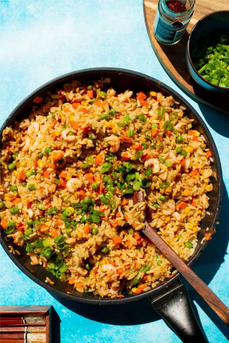 Singapore Fried Rice (Simple & Easy) – Beat The Budget