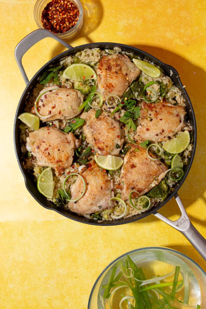 One Pot Chicken & Rice – Beat The Budget