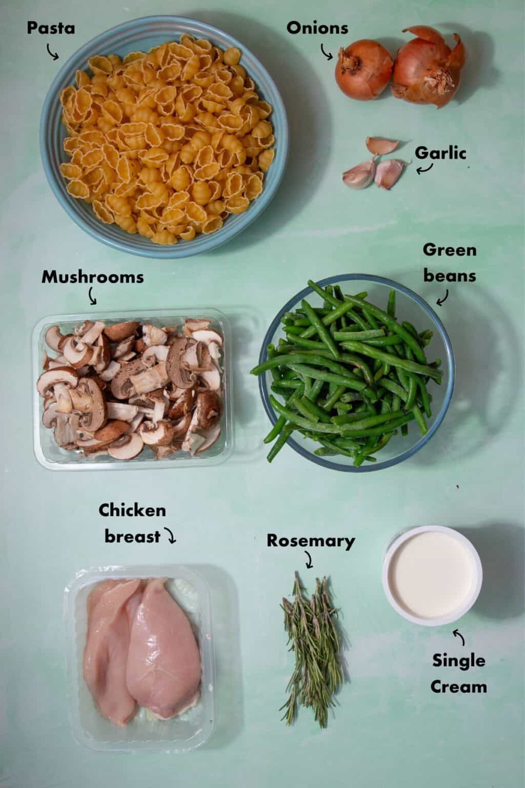 Creamy Chicken and Mushroom Pasta (under 30 minutes) – Beat The Budget