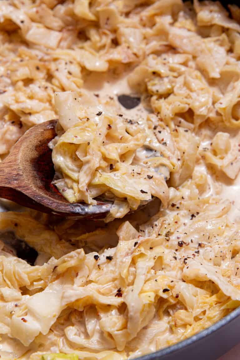 Easiest Creamed Cabbage Recipe Ever! – Beat The Budget
