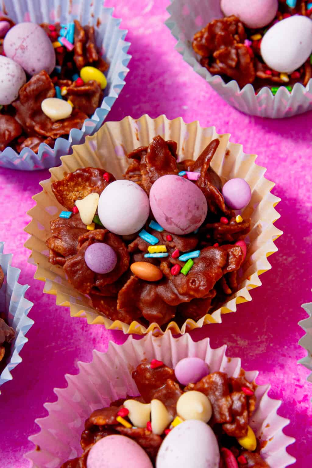 Easy Chocolate Easter Nests (Cornflake Nests) – Beat The Budget