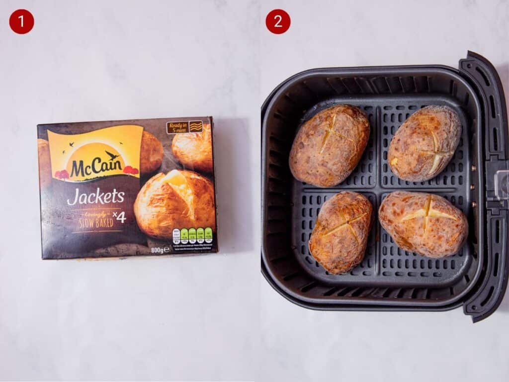 Frozen Jacket Potato in Air Fryer (No Thawing!) – Beat The Budget