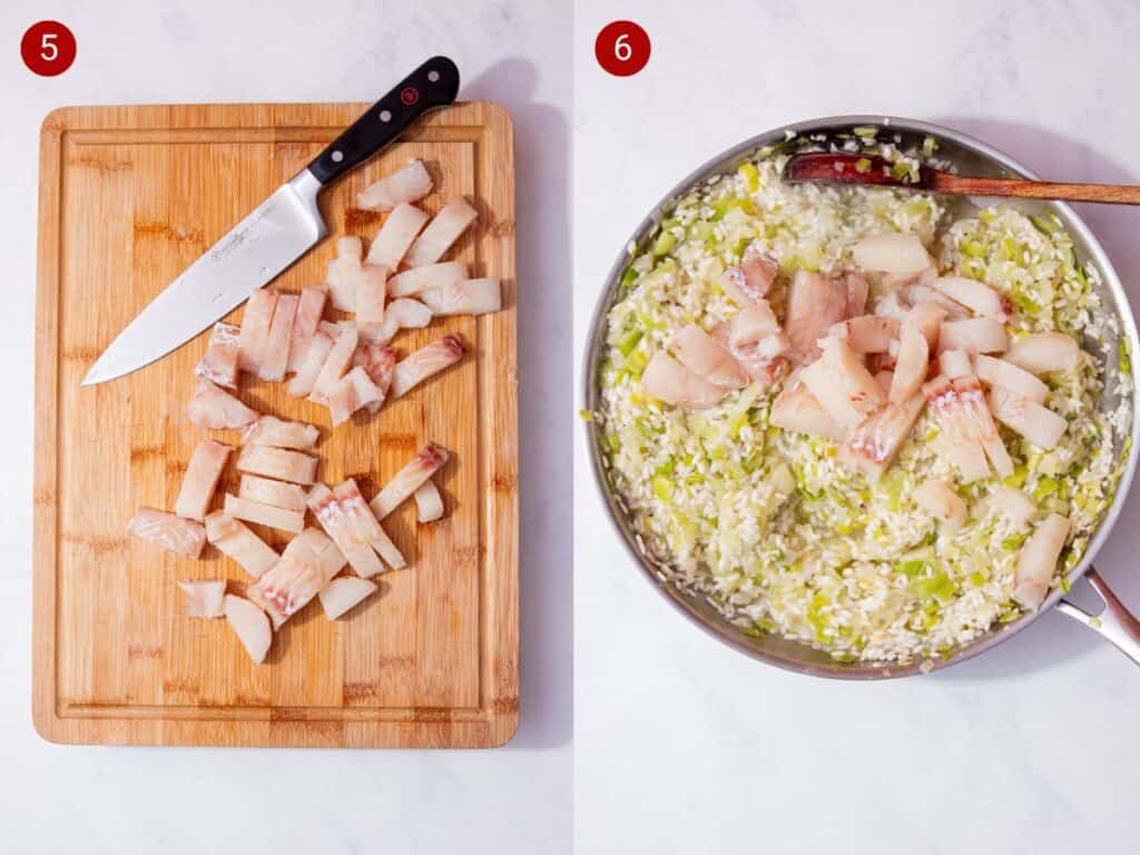 Fish Risotto (Haddock and Leek Risotto) – Beat The Budget
