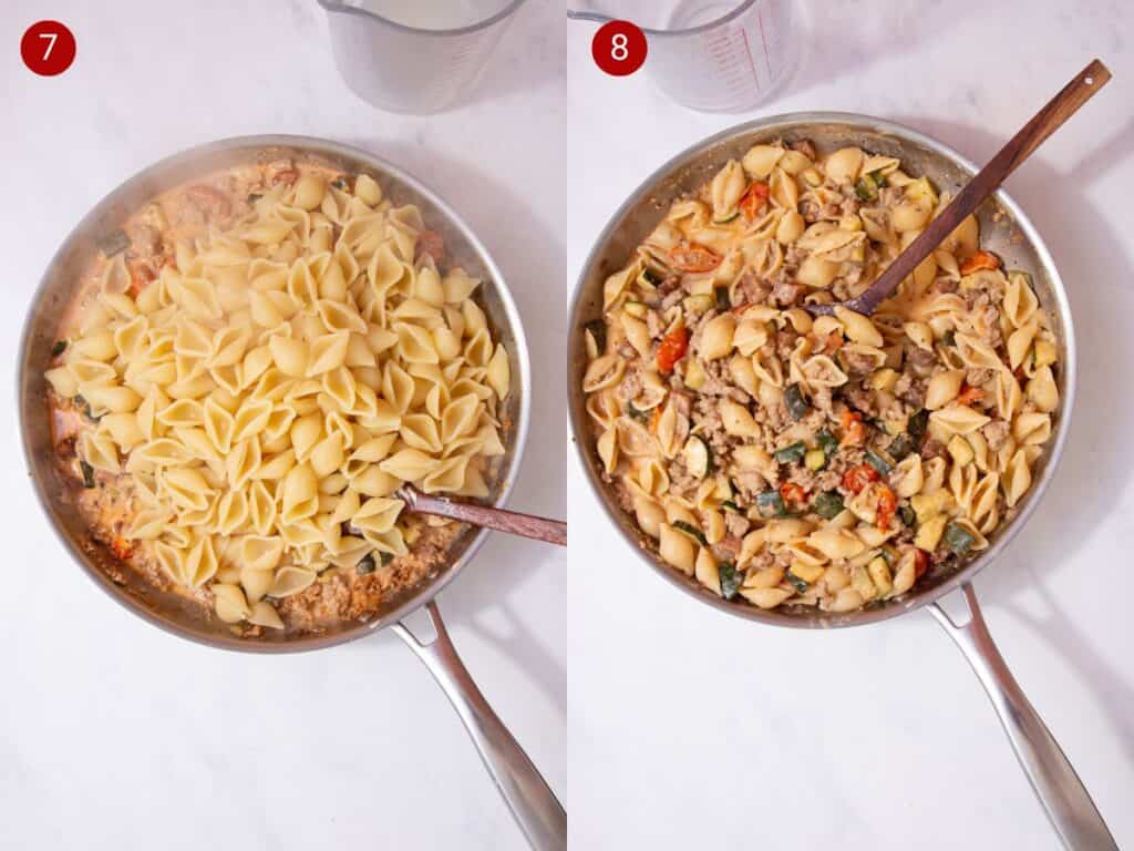 The Best Creamy Ground Turkey Pasta (Healthy & Easy) – Beat The Budget