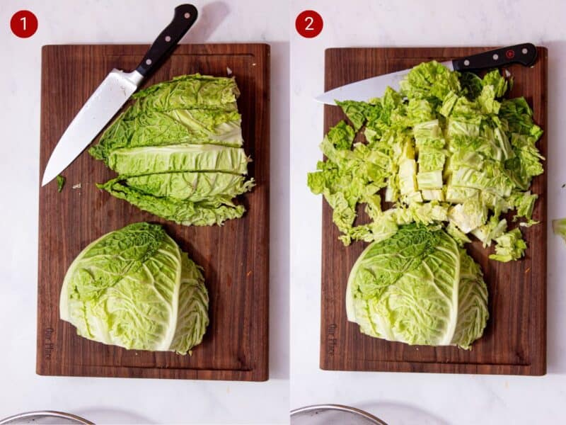 Easy Sauteed Savoy Cabbage (no boiling necessary!) – Beat The Budget