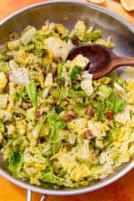 Easy Sauteed Savoy Cabbage (no boiling necessary!) – Beat The Budget