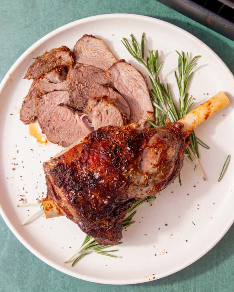 Air Fryer Leg of Lamb (Bone In!) – Beat The Budget