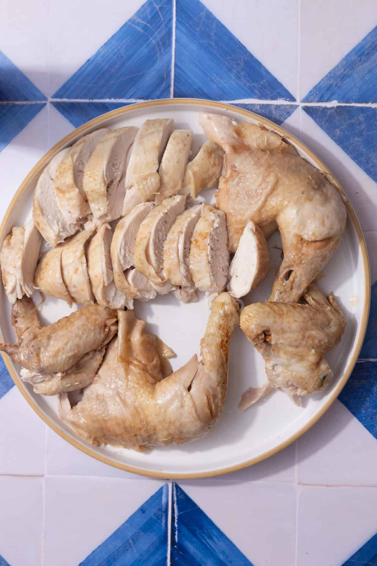 How To Boil A Whole Chicken {Tender results} – Beat The Budget
