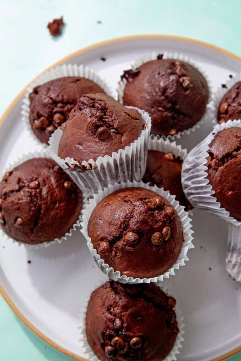 Chocolate Protein Muffins (Fudgy & High Protein) – Beat The Budget