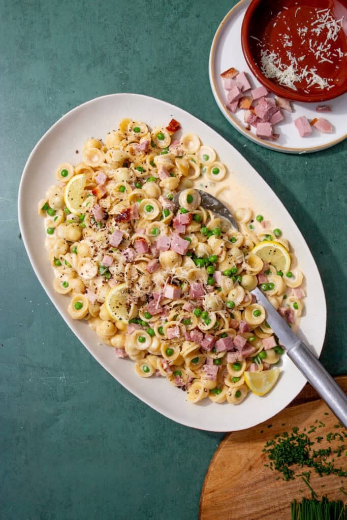 Creamy Leftover Ham Pasta (in 15 minutes!) – Beat The Budget