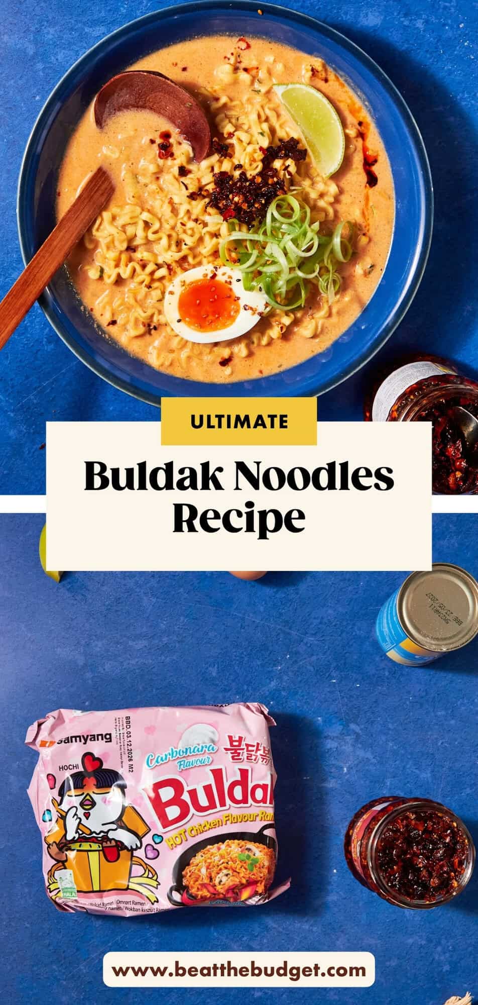 Buldak Soup (5-Minute Recipe) – Beat The Budget